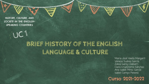 BRIEF HISTORY OF THE ENGLISH | Genially