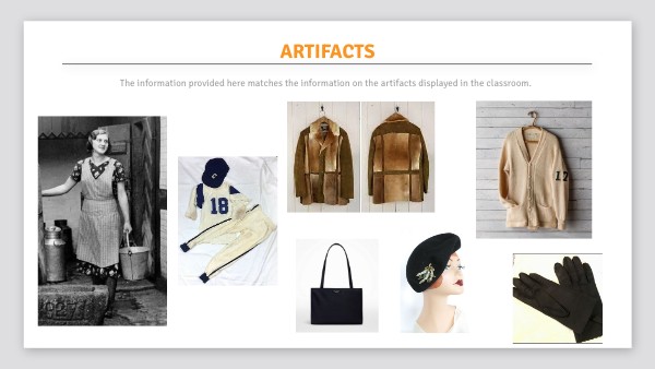 Fashion Artifacts | Genially