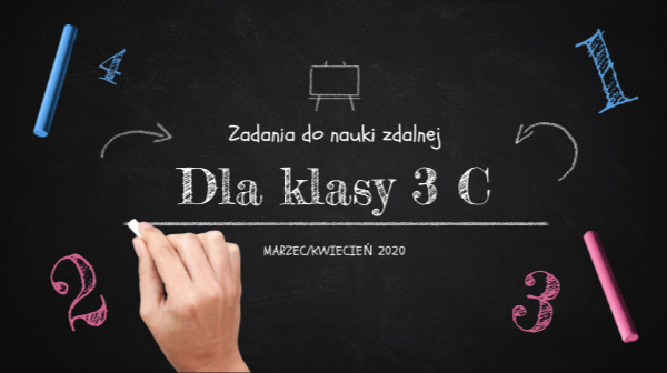 Nauczanie zdalne w 3C | Genially
