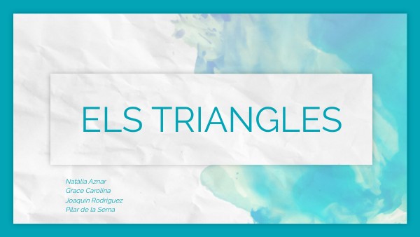 Els triangles