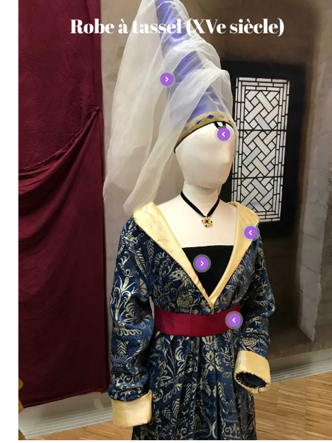Robe à tassel (XVe siècle) | Genially