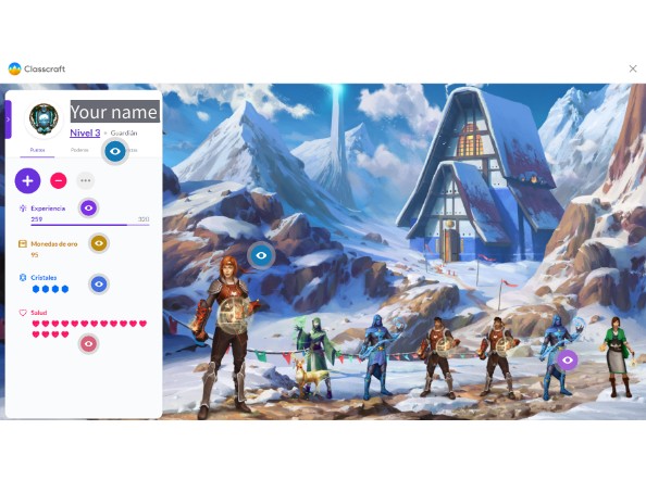 BT00: Classcraft screen