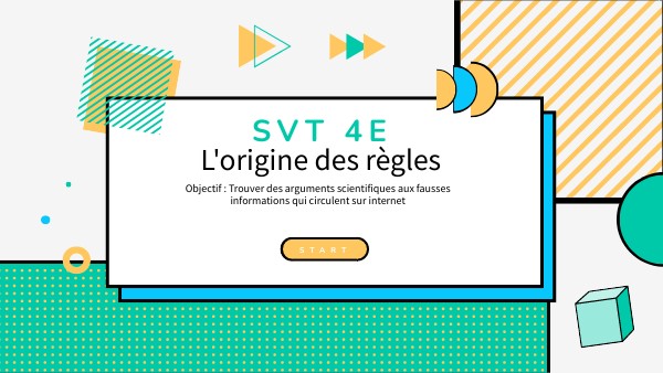 SVT-4e-origine des règles | Genially