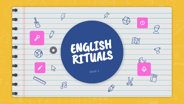 ENGLISH RITUALS PERIOD 4