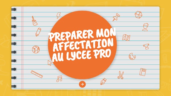 Presentation Orientation Pro élèves | Genially