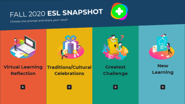 [TEMPLATE] Fall 2020 ESL Snapshot | Genially