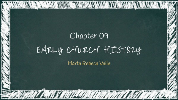 7. Early Church History | Genially