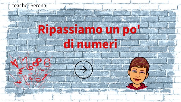 operazioni matematiche x accoglienza | Genially