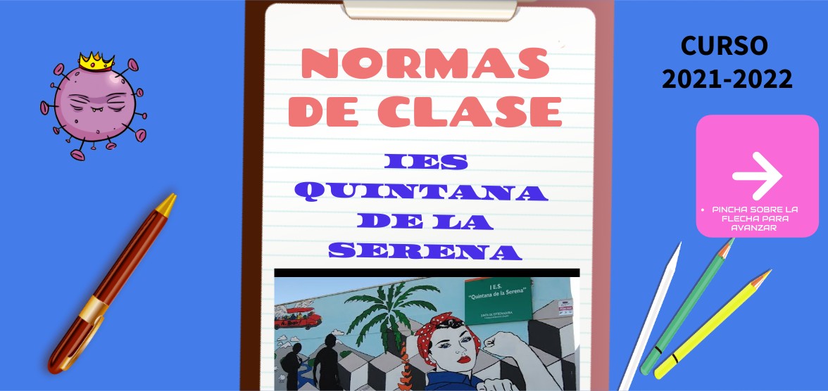 NORMAS covid 19 DE CLASE IES Quintana de la Serena copia