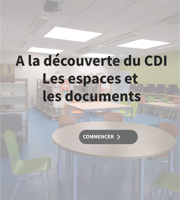Découverte CDI | Genially