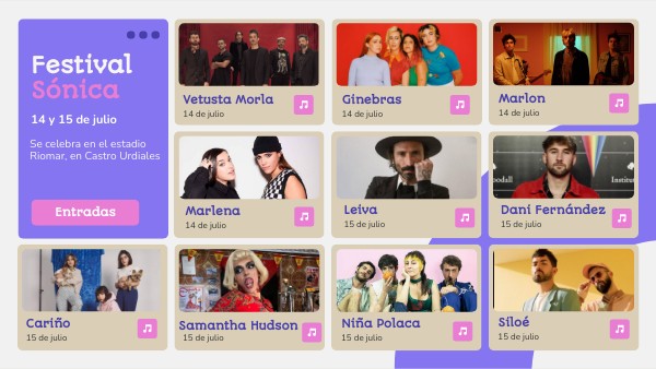 GALERÍA DE AUDIOS | Genially