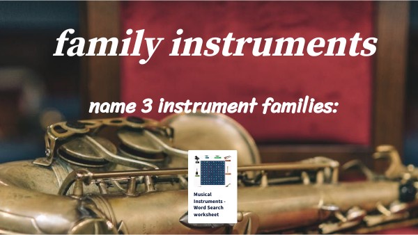 instruments | Genially