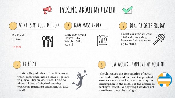 Health - English activity P3 2023 | Genially
