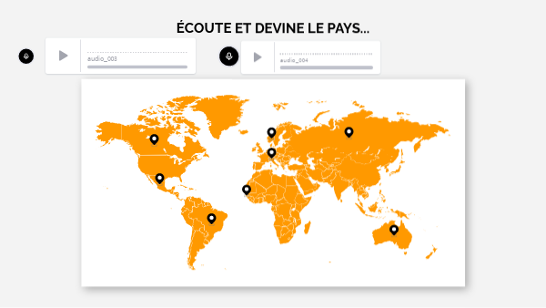 ÉCOUTE ET DEVINE LE PAYS 4
