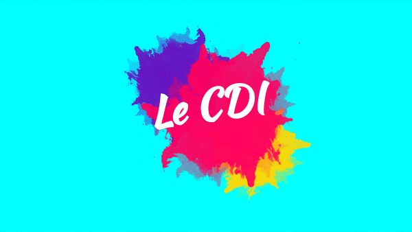 présentation CDI | Genially
