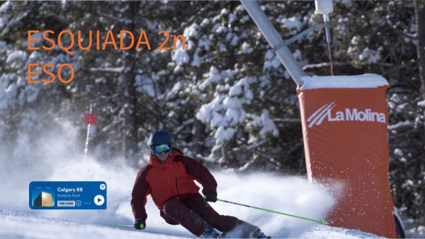 Esquiada 2n ESO | Genially
