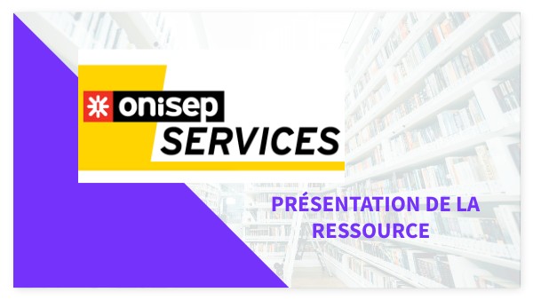 Présentation ONISEP Services