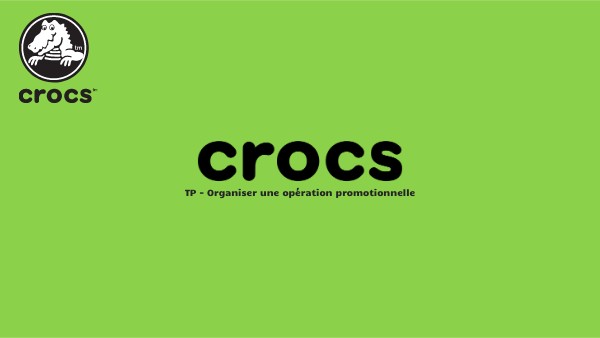 TP - CROCS | Genially