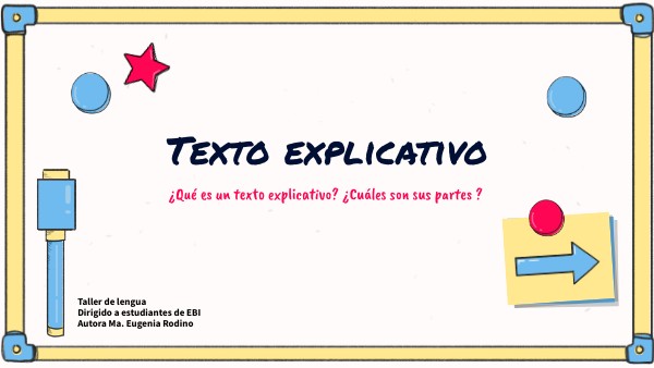 Texto explicativo | Genially