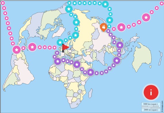 Jeu Mers et océans | Genially