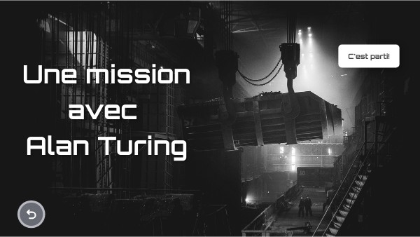 ESCAPE GAME Alan Turing | Genially