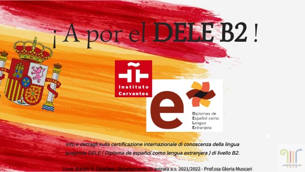 ¡ A por el DELE B2! | Genially