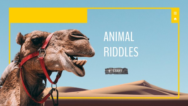 animal riddles | Genially