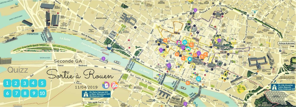 Sortie Rouen | Genially