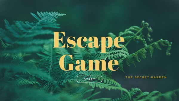 Escape Game_The Secret Garden