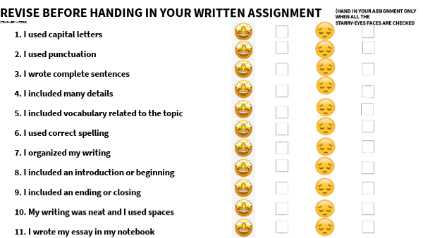 CHECK YOUR WRITING | Genially