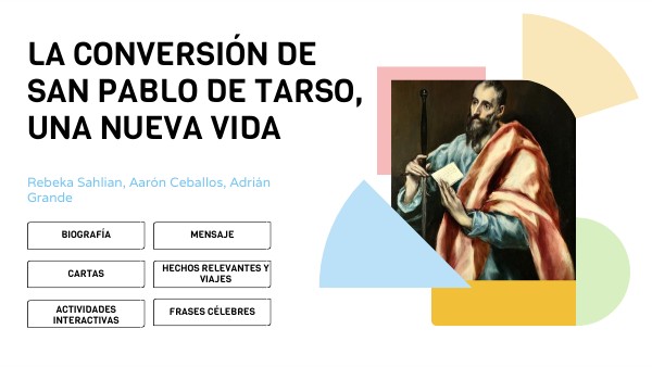 SAN PABLO DE TARSO | Genially