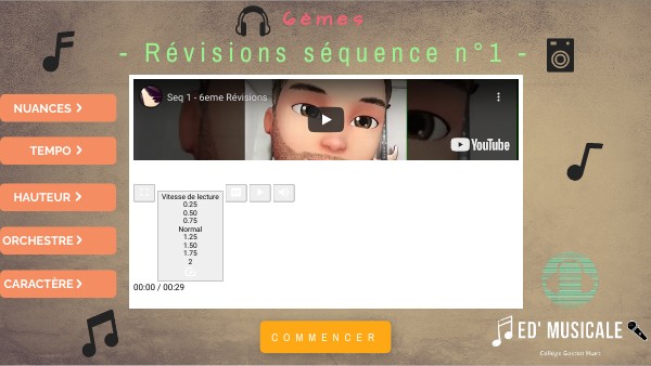 Révisions 6èmes seq 1 | Genially