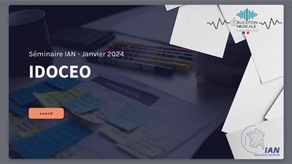 Séminaire IAN - Idocéo au service de l'évaluation
