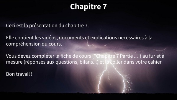 Chapitre 7 - 5e | Genially