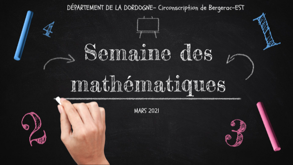 Semaine des mathématiques | Genially