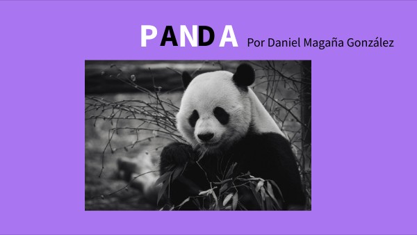 Héctor & Dani; PANDA | Genially