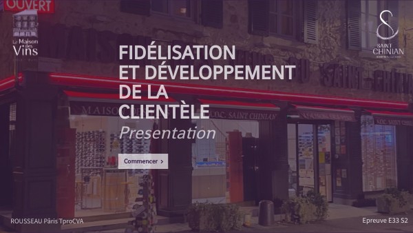 Présentation E33 | Genially