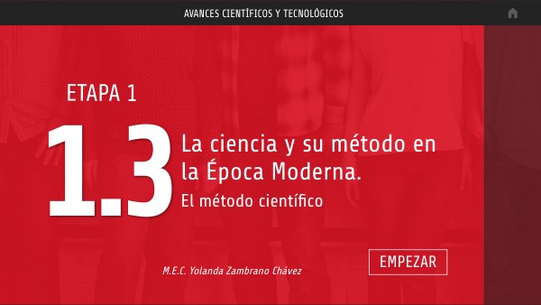 - E1.- 1.3 Ciencia y su método