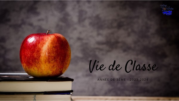 Vie de classe - 3ème | Genially