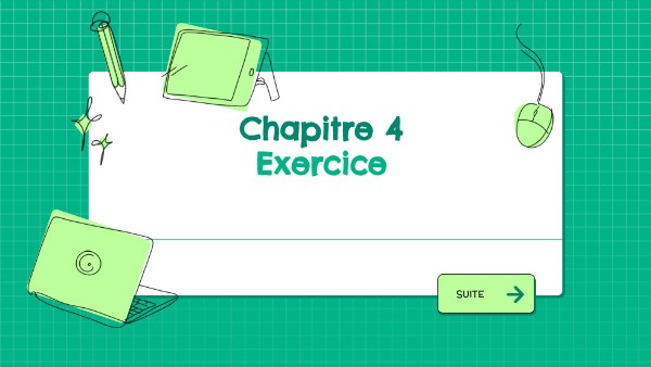 4e CH4 Exercice Synthèse 1 | Genially