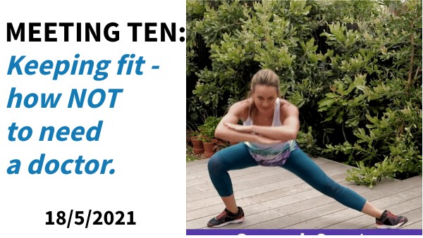 MEETING 10 - KEEPING FIT | Genially