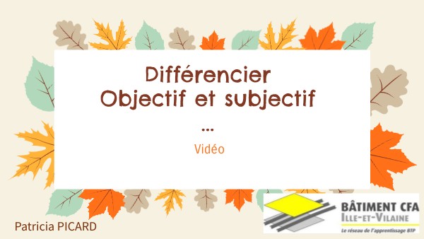 Mélioratif / péjoratif 2 - vidéo