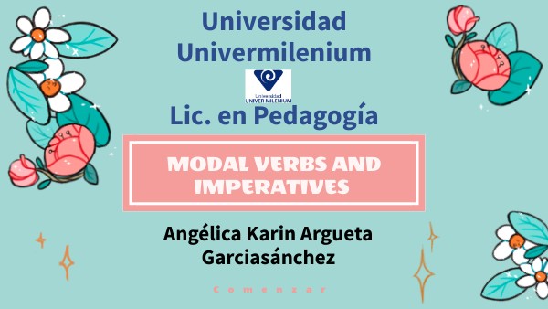 Imperatives and modal verbs | Genially