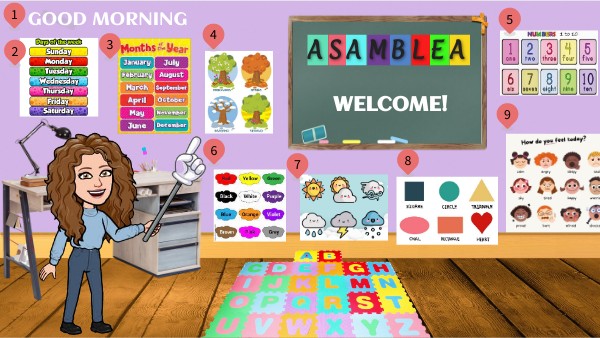 ASAMBLEA INFANTIL INGLÉS | Genially