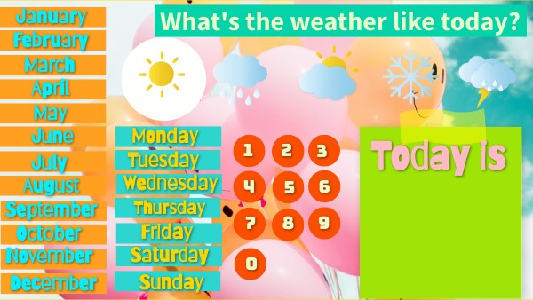 Drag and Drop Calendar | Genially