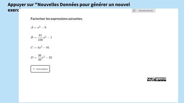 Ex Coop Factoriser IR