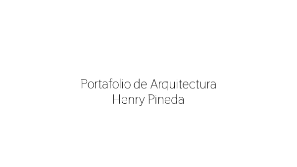 Portafolio Henry Pineda