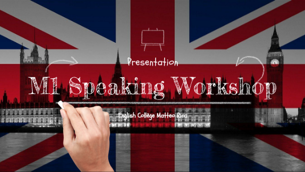 Module 1 Speaking workshop | Genially