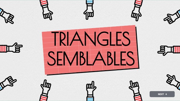 21.3 - G2 - Exercices - Triangles semblables | Genially