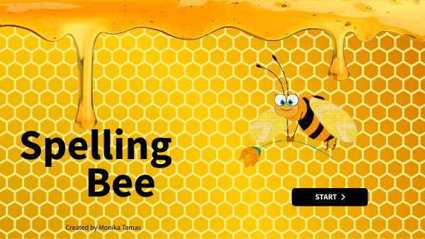 Spelling bee | Genially